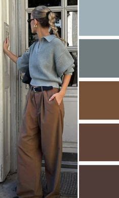 Chocolate Brown Color Combinations Outfit