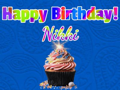 Happy Birthday Nikki Gif