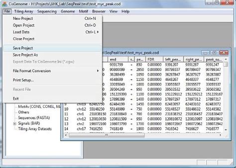 Chip Seq Seqpeak Analysis Cont