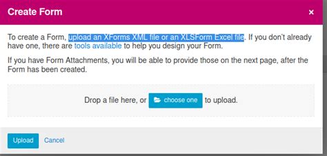 filter form upload options by file type · issue 682 · getodk central