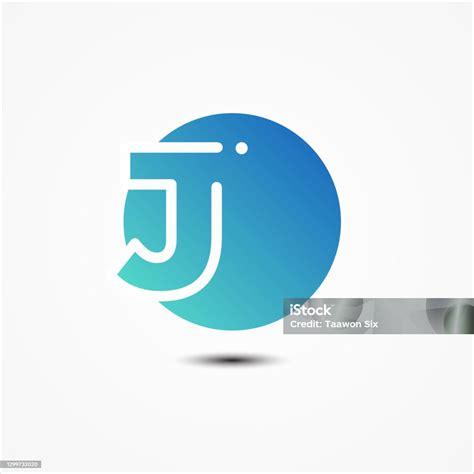 벡터 라운드 심볼 레터 J 디자인 미니멀리스트 로고에 대한 스톡 벡터 아트 및 기타 이미지 로고 알파벳 J 0명 Istock