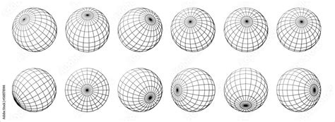 wireframe globe grid spheres spherical grid globe shapes png