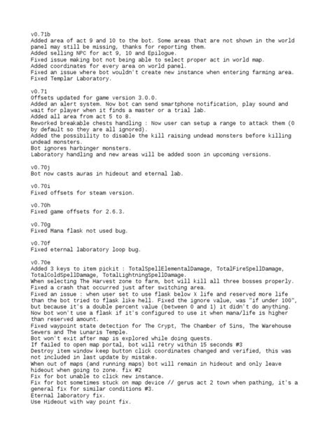 patch notes pdf software bug computing