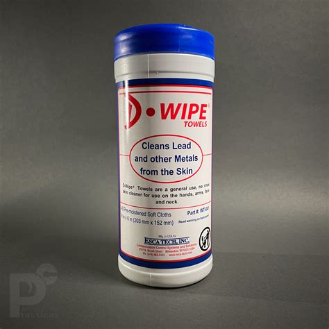 D Wipe Lead Removal Wipes