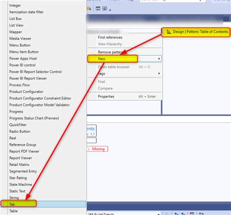Ax D365fo Create A “table Of Contents” Form Pattern Ax Dynamics 365 For Finance And