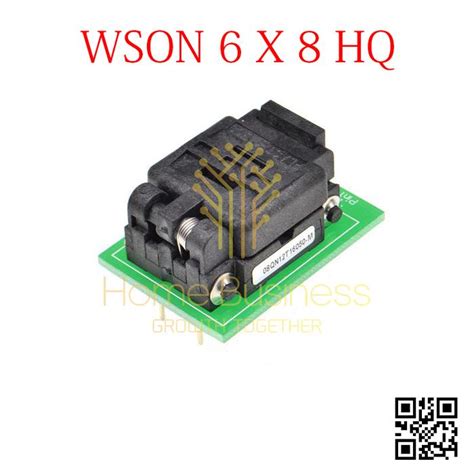 Jual Adapter Jepitan Socket Soket Ic Bios Qfn8 Wson8 Qfn 8 Wson 8 Wson 6x8mm Hq Kota Tanjung