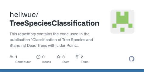 GitHub Hellwue TreeSpeciesClassification This Repostiory Contains The Code Used In The