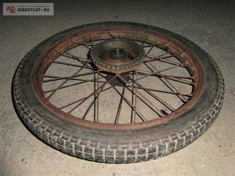 колесо мотоцикла К-125 (заднее на мотоцикл к125 ковровец, возможно ...