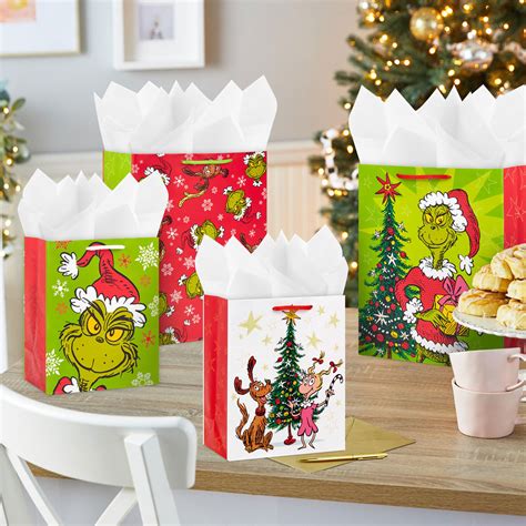 Dr Seusss How The Grinch Stole Christmas ™ 4 Pack Assortment T Bag
