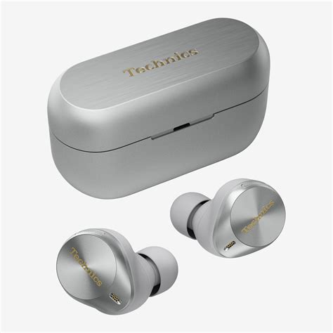 Technics EAH AZ80 True Wireless In Ear Headphones Silver Worldshop