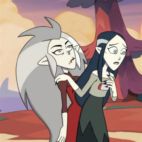 Eda And Lilith Clowthorne Disney Illustration Owl House Character Art