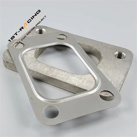 Ajuste Turbo T25 T28 Gt25 Gt28 Colector De Turbina Brida De Acero