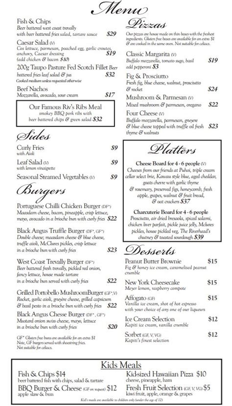 The Riverhead Tavern Bars Hours Restaurant Menu Map Address