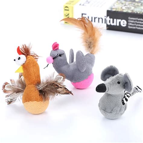 Игрушка для домашних животных, кошек, котят, собак, игра, ложная мышь ...