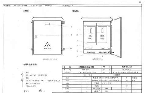 施工现场临时用电配电箱柜标准化配置图集开关箱断路器配电箱pe线端子板新浪新闻