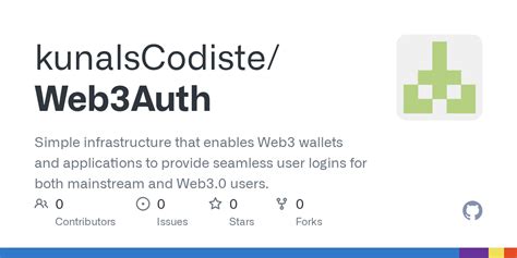 Github Kunalscodisteweb3auth Simple Infrastructure That Enables