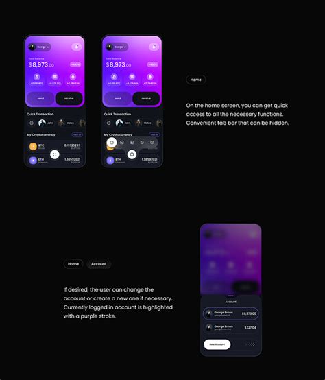 Crypto Wallet Design Concept Behance
