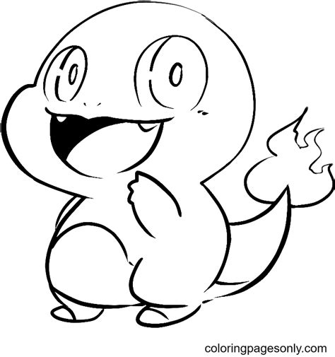 Charmander Coloring Pages Coloring Cool