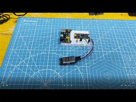 45 Arduino ATtiny88 display de 4 dígitos con solo dos pines YouTube