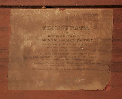 Dressing Glass Or Dressing Stand Historic Odessa Foundation