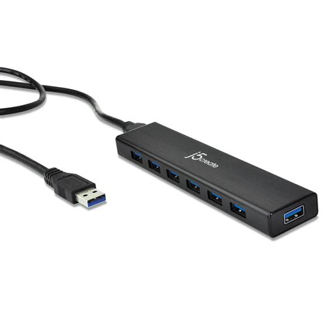 Questions And Answers J5create USB 3 0 7 Port HUB Black JUH377 Best Buy