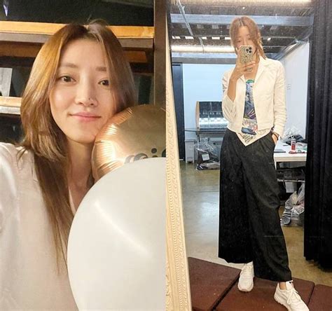 패션엔 ‘임창정 아내 서하얀 부러운 비율의 와이드 핏 ‘모델 같은 워킹맘