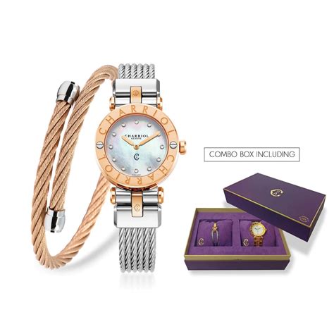 Fatima Combo Charriol Watch And Bracelet Set For Her