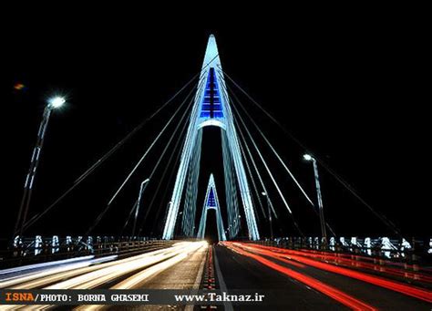 پل کابلی اهواز ، زیباترین پل کابلی ایران