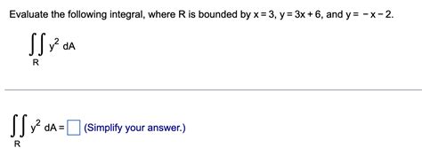 [solved] write an iterated integral of a continuous course hero