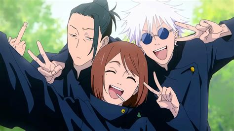 Suguru Shoko And Gojo By Afrolein On Deviantart