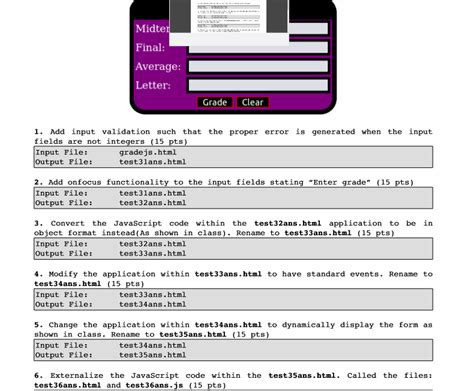 Add Input Validation Such That The Proper Error Is