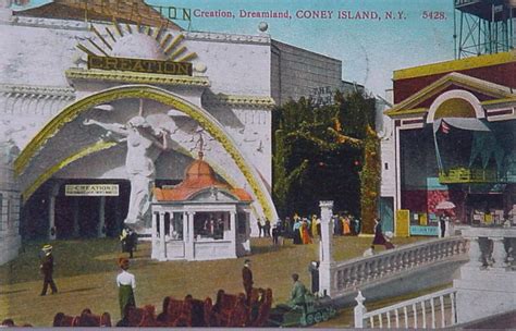 Old New York In Postcards 7 Dreamland Coney Island Part 1