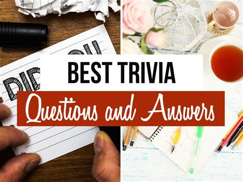 101 Best Trivia Questions And Answers Easy Medium And Hard Quiz