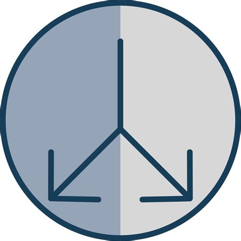 Split Line Filled Grey Icon 43449141 Vector Art At Vecteezy