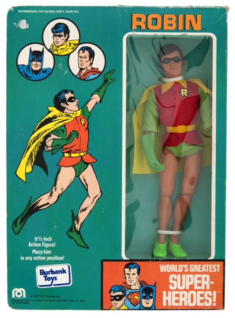 Hakes Mego Robin 9 Figure In Box By Burbank Toys
