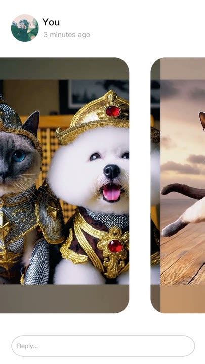 먼지와 미키의 합성 사진 고양이 깜냥 강아지 산책냥 Cat 야간산책 개냥이 Youtube