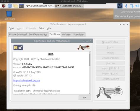 Xca Certification Authority Zertifizierungsstelle Mit Elliptische