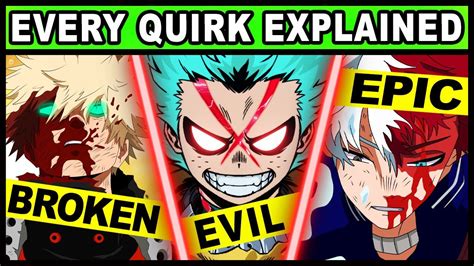All 20 Class 1 A Quirks Explained [2023 Update] My Hero Academia