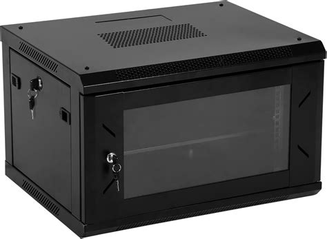 Red Cabinet 6u Wall Mount Rack Con 1 Rack Shelf 19 Chile Ubuy