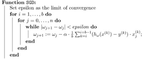 Pseudocode For Mini Batches Download Scientific Diagram