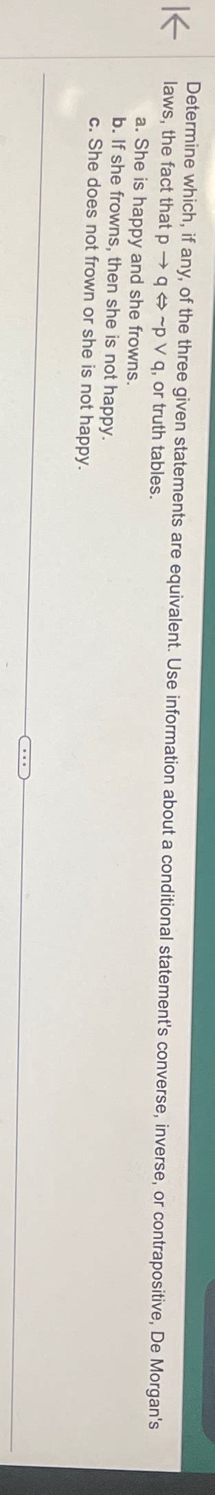 Solved Determine Which If Any Of The Three Given Chegg Com