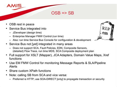 Soa Suite 12c Service Bus New Features Summary Pptx