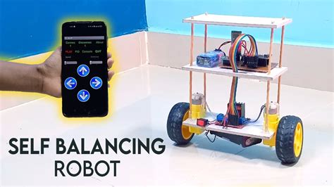 How To Make Self Balancing Robot With Bluetooth Arduino Self