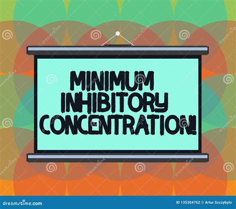 Mic Minimum Inhibitory Concentration Acronym Concept Stock Image 204476779