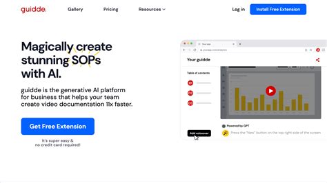 Guidde Magically Create Video Documentation With Ai Somi Ai