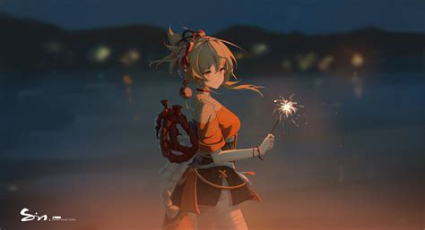 Yoimiya Genshin Impact Drawn By Sin Danbooru