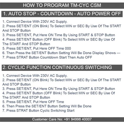 Leyden® Tm Cyc Csm 30a 230 Volt Ac 1 To 999 Secmin Onoff Digital