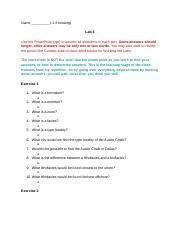 Geology Lab Practice Exercises And Review Course Hero