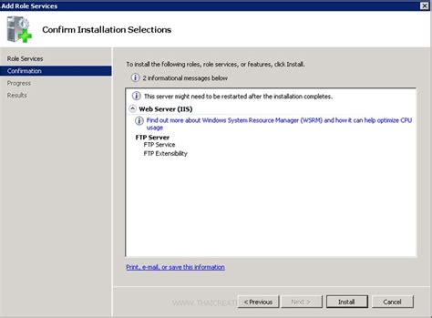 ขั้นตอนที่ 3 การสร้าง Setup Ftp Account และ Ftp ไฟล์ไปที่ Vm Windows Server