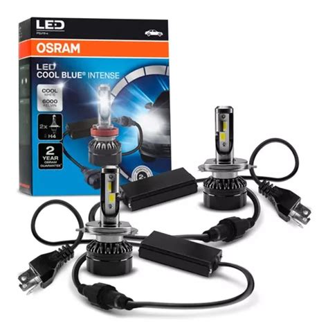Par Lâmpada Led Osram H4 Osram Led Blue Intense 6000k Parcelamento Sem Juros
